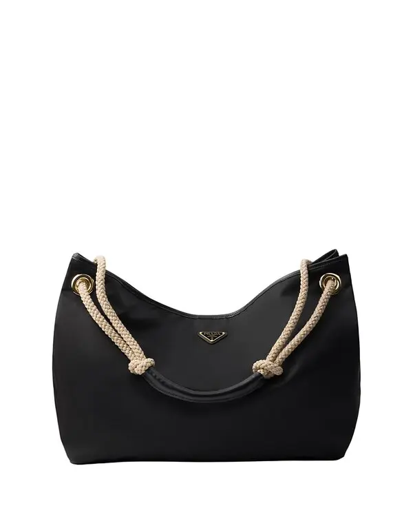Prada Mariner Large Re-nylon Shoulder Bag - Black