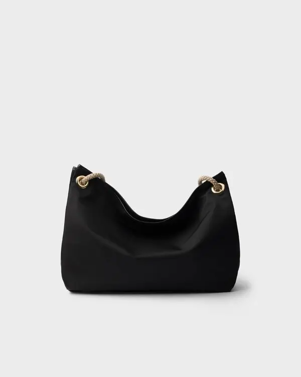 Prada Mariner Large Re-nylon Shoulder Bag - Black