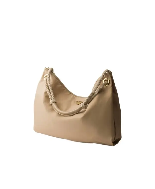 Prada Mariner Large Re-nylon Shoulder Bag - Light Brown