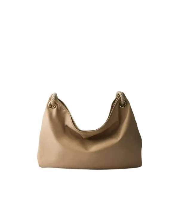 Prada Mariner Large Re-nylon Shoulder Bag - Light Brown