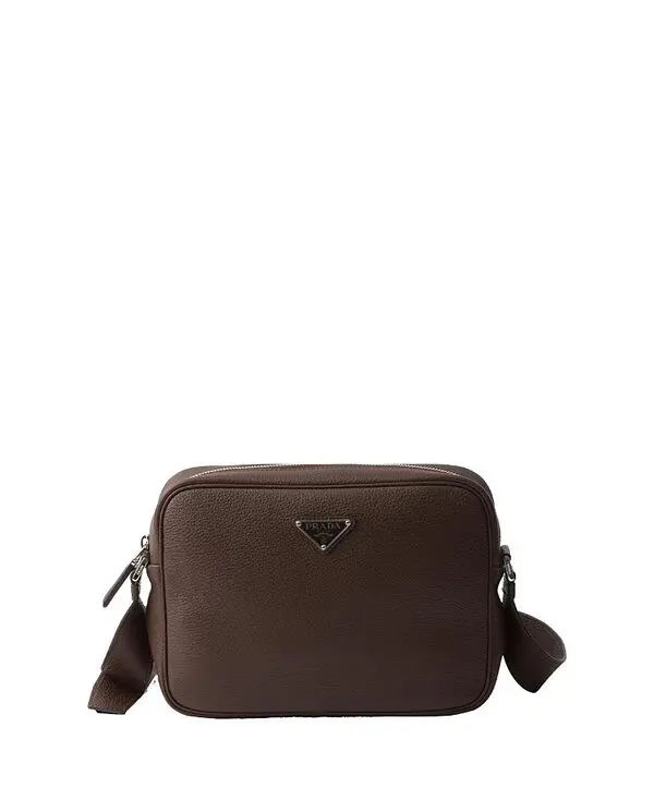 Prada Leather Shoulder Bag - Brown
