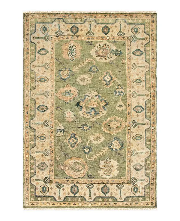 SURYA Hillcrest Hil-9017 Area Rug, 10' X 14 - Sage/yellow