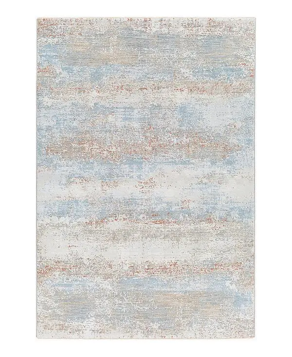 Livabliss Brunswick Bwk-2327 Area Rug, 2' X 2'11 - Blue/tan