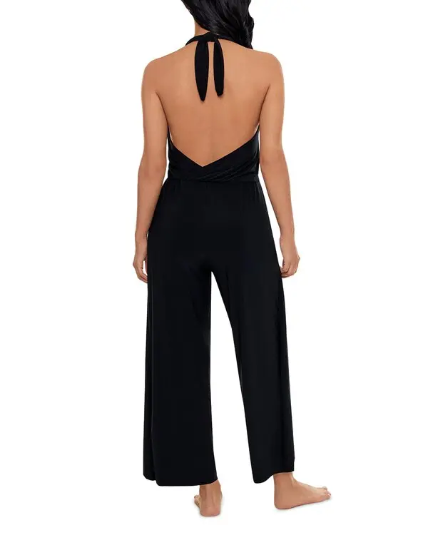 Magicsuit Halter Jumpsuit Swim Cover-up