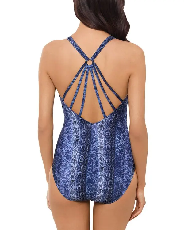 Magicsuit Via Roma Drew One-piece Swimsuit - Blue Multi