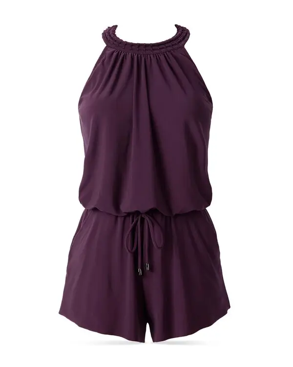 Magicsuit Solid Piper One Piece Swimsuit - Prune