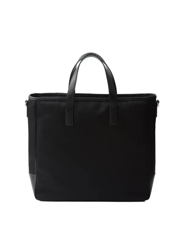 Prada Re-nylon And Saffiano Leather Tote Bag