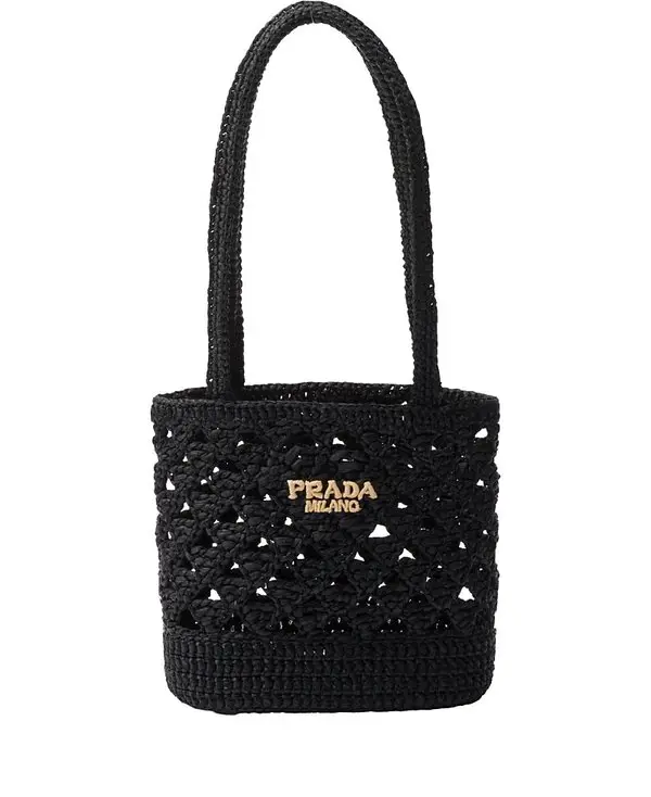 Prada Crochet Tote Bag
