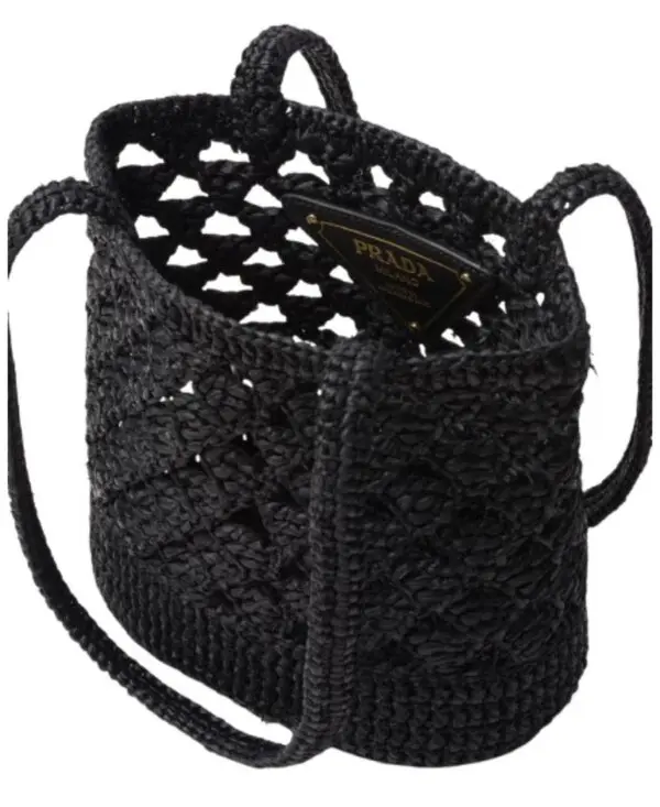 Prada Crochet Tote Bag
