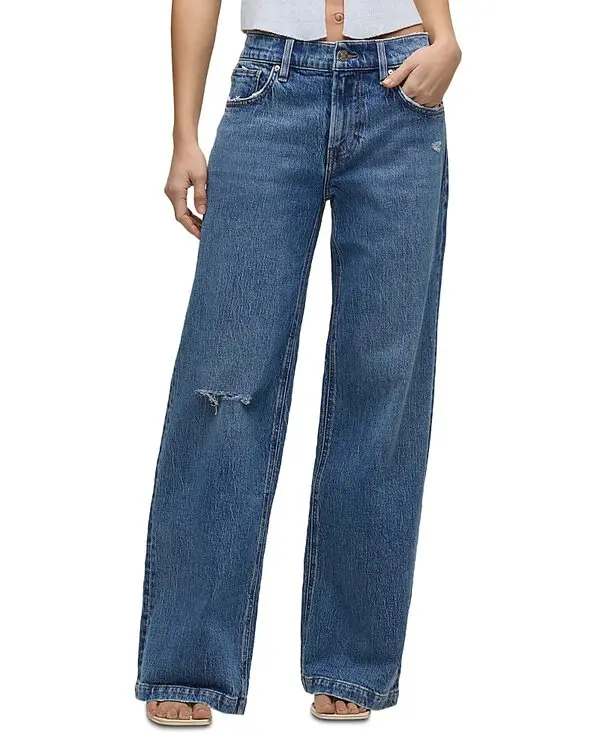 Hudson Jeans Rylee Low Rise Loose Jeans - Radical