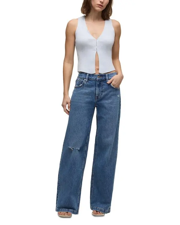 Hudson Jeans Rylee Low Rise Loose Jeans - Radical