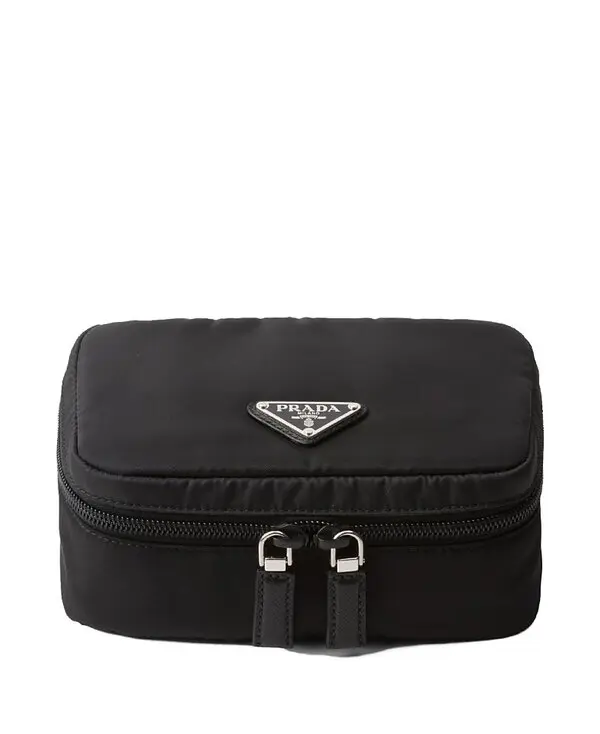 Prada Re-nylon Zipper Pouch - Black