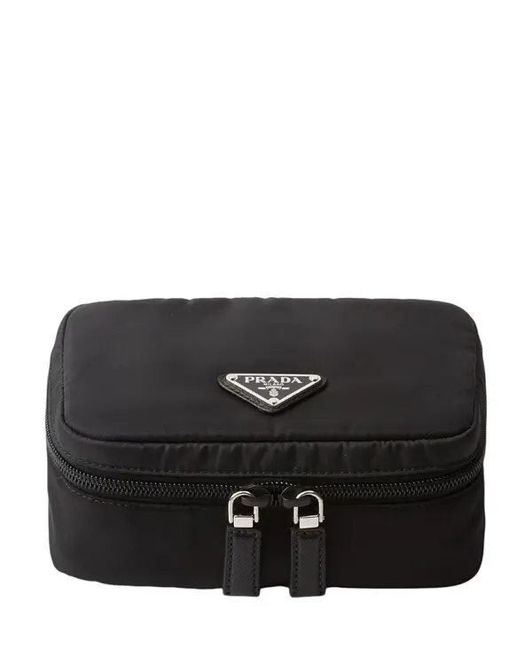 Prada Re-nylon Zipper Pouch - Black