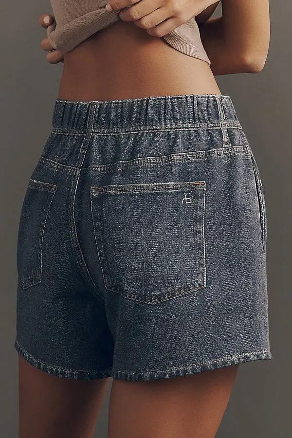 Rag & Bone Miramar Terry Denim-knit Walking Shorts