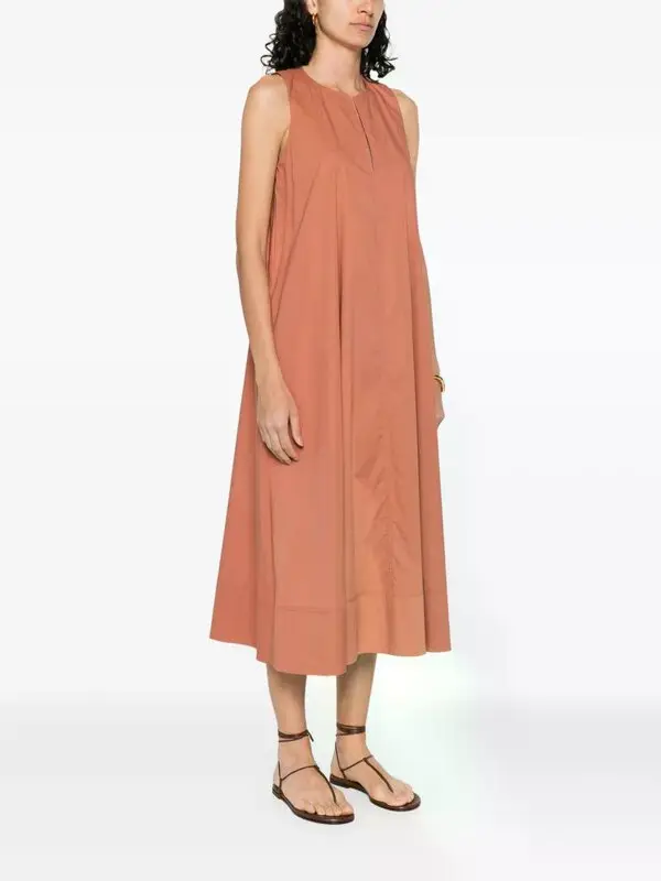 TWINSET Logo-plaque Midi Dress