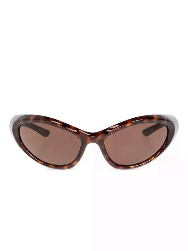 Balenciaga Sporty B Sunglasses - Brown