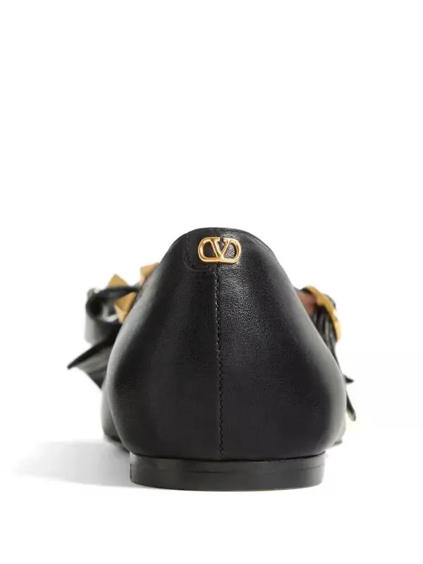 Valentino Garavani Mary Jane Ballerinas - Black