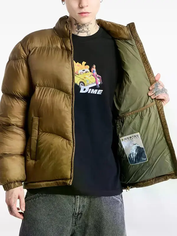 DIME Classic Ripstop Puffer Jacket - Gold