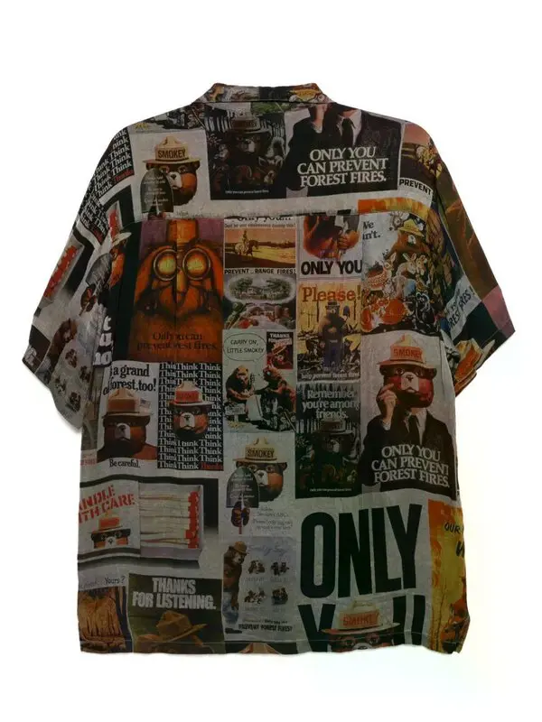 STAIN SHADE Graphic-print Shirt