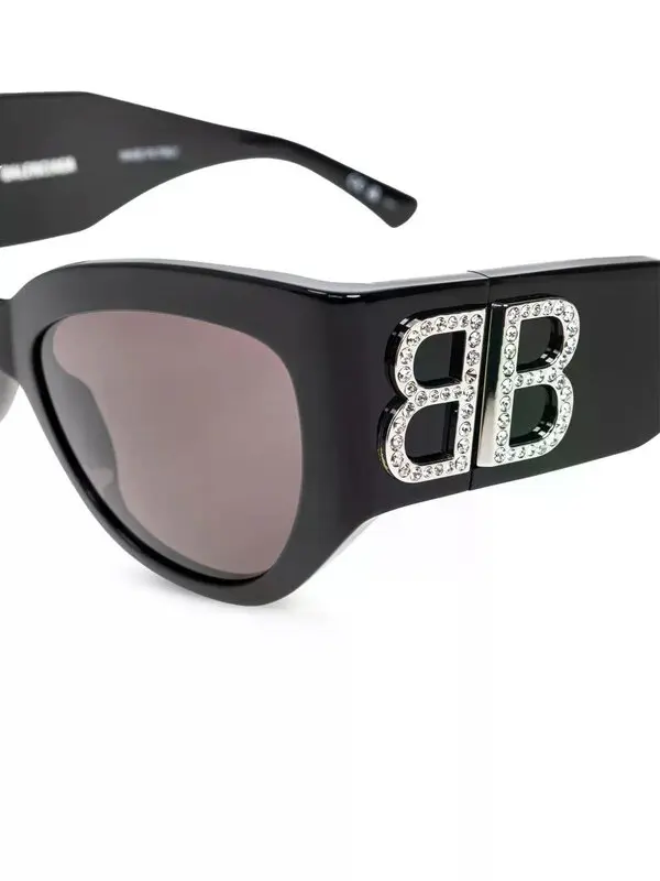 Balenciaga Bossy Cat-eye Sunglasses - Black