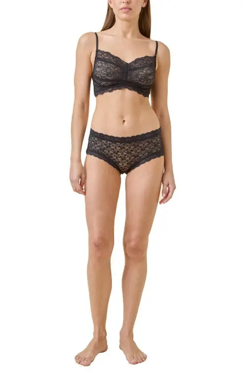 PAPINELLE Lace Bralette - Black