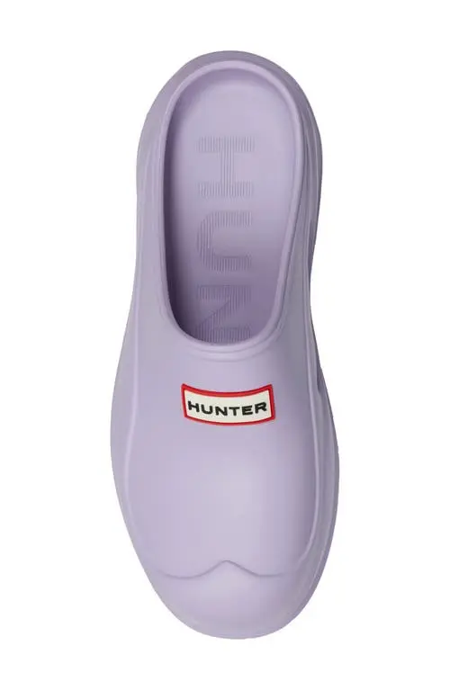 Hunter Elena Water Resistant Clog - Light Purple