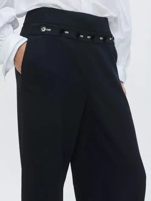 CALLAS MILANO Luca Sailor Ankle Length Pant - Blue