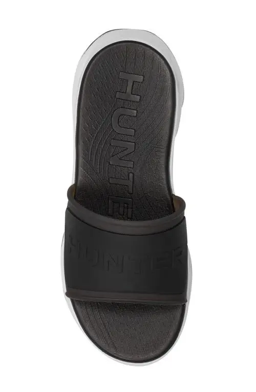 Hunter Geneva Slide Sandal - Black