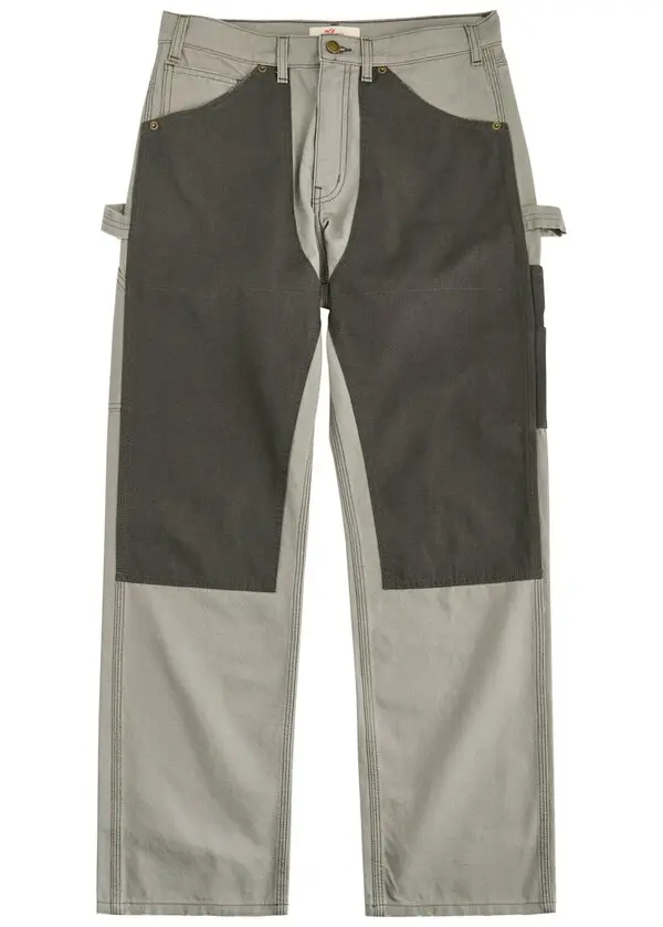 CHERRY LOS ANGELES Panelled Canvas Trousers
