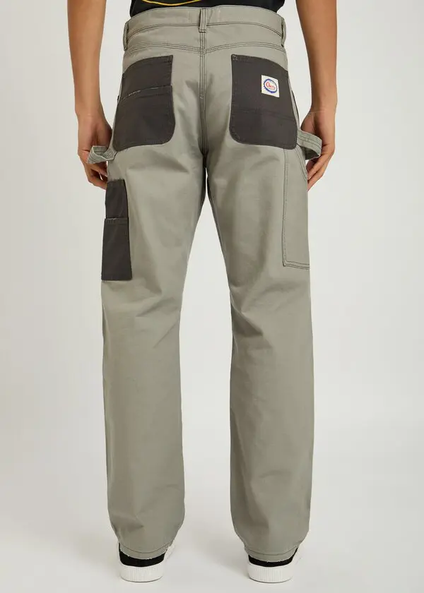 CHERRY LOS ANGELES Panelled Canvas Trousers