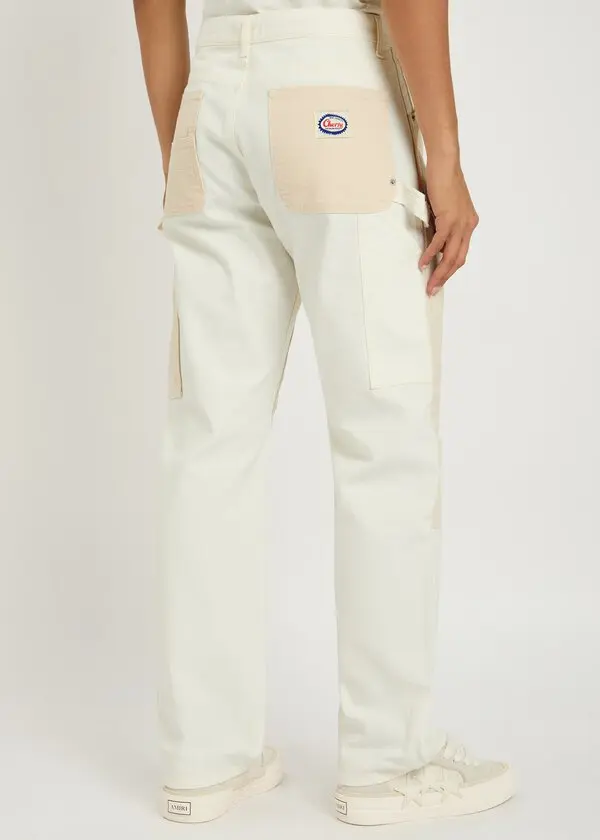 CHERRY LOS ANGELES Panelled Canvas Trousers