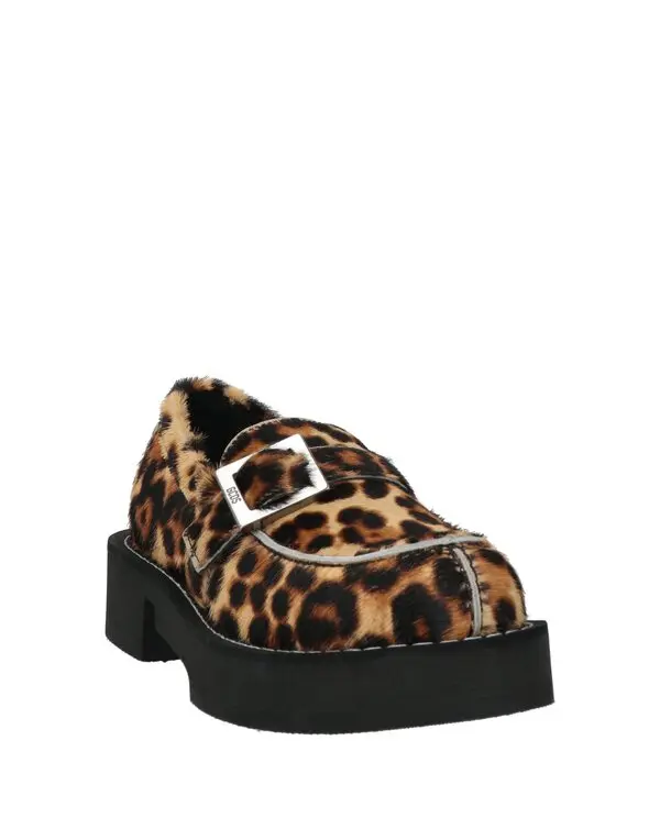 GCDS X CLARKS Leopard-print Loafers