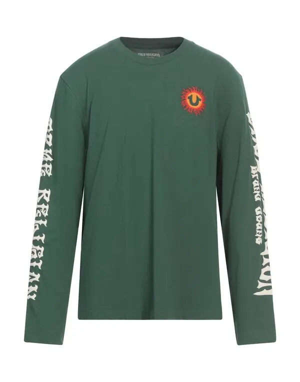 True Religion T-shirt Size Cotton - Green
