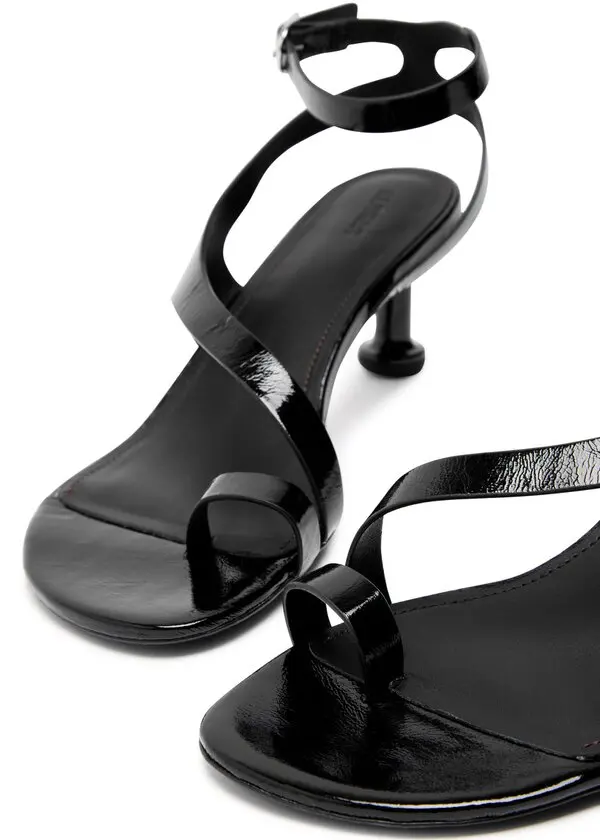 ALOHAS Miquela Patent Leather Sandals