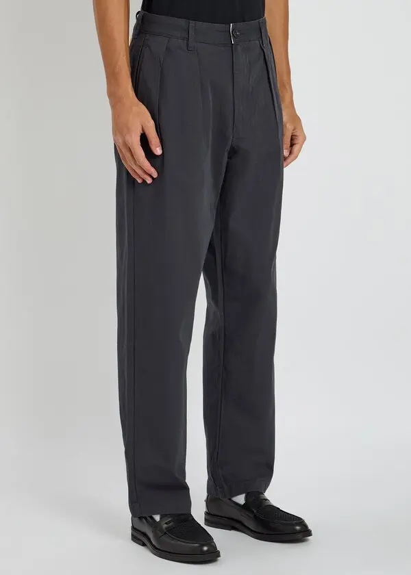 SERVICE WORKS LONDON Ripstop Canvas Trousers - Black