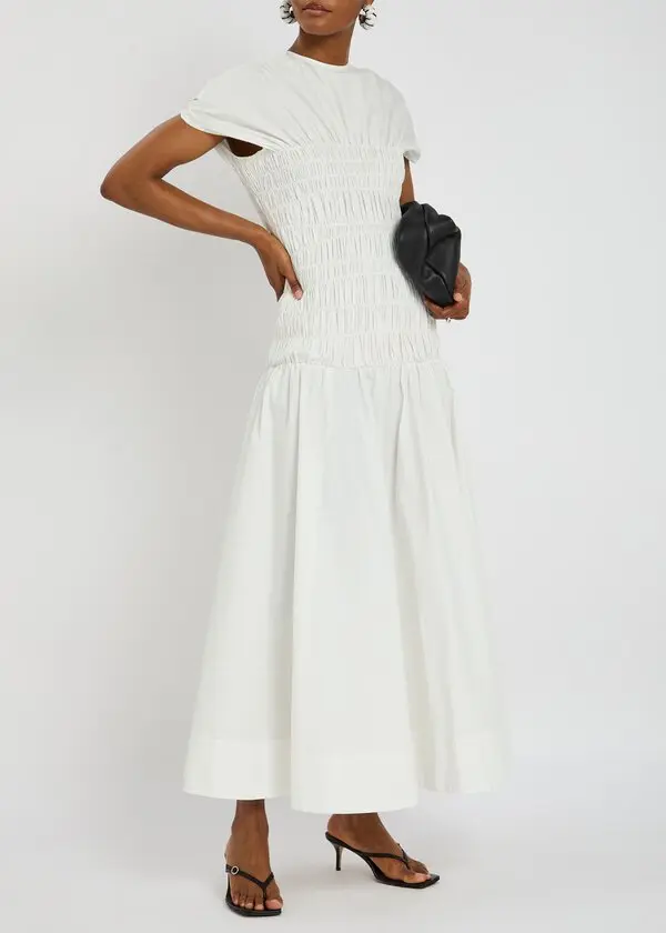 chinese dress ladies Cerisa Linen Maxi Dress main image 1