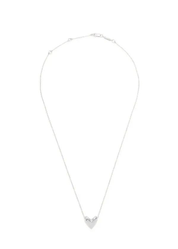 OTIUMBERG Roscida Heart Necklace - Silver