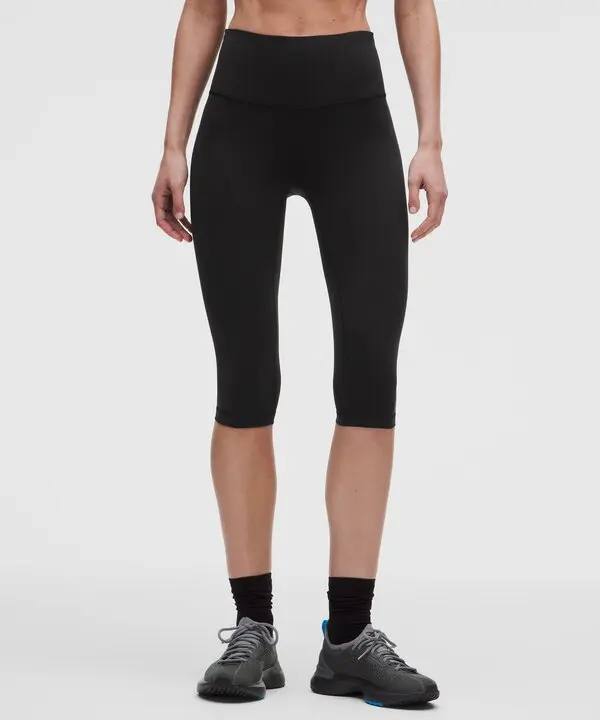 Lululemon Wunder Train High-rise Crop 15 Leggings - Black