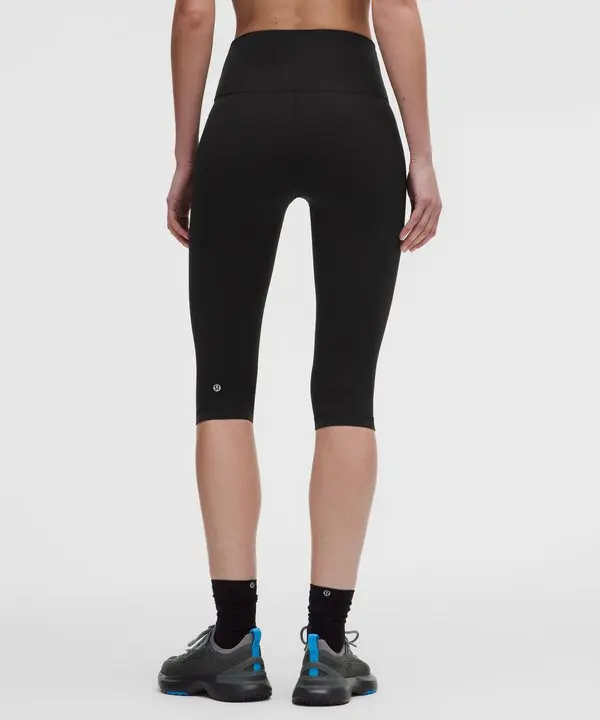 Lululemon Wunder Train High-rise Crop 15 Leggings - Black