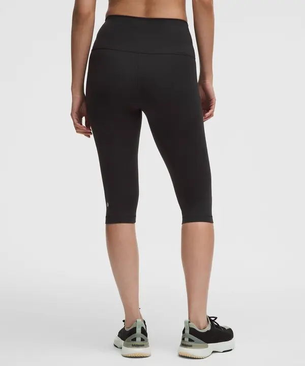 Lululemon Wunder Train High-rise Crop 15 Leggings - Black