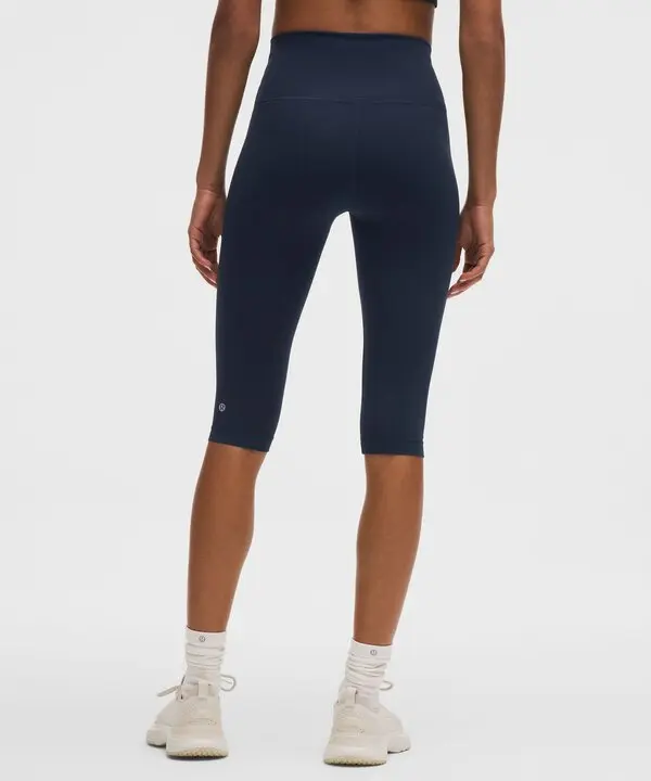 Lululemon Wunder Train High-rise Crop 15 - True Navy