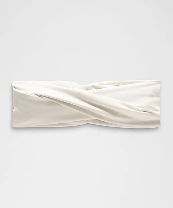 Lululemon Crossover Headband - Light Ivory