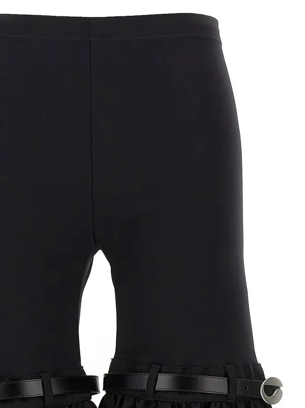 Coperni Hybrid Tailored Flare Pants - Black - 38% Off