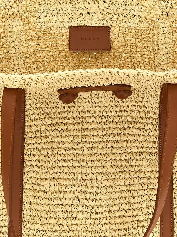Marni Medium 'trunkaroo' Shopper - Beige
