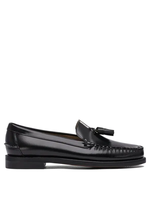 SEBAGO Classic Leather Loafers - Black
