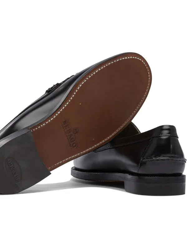 SEBAGO Classic Leather Loafers - Black