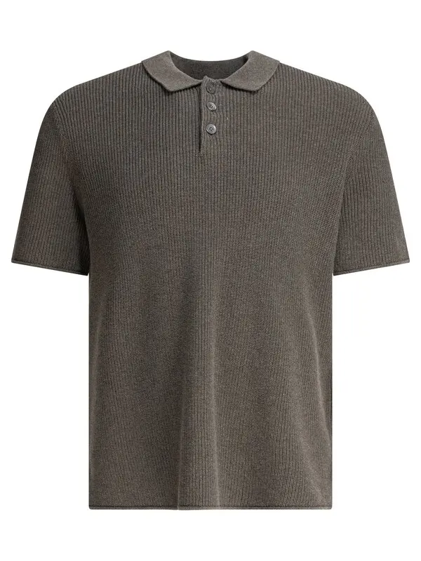 ALEX MILL Eastwood Polo Shirt - Grey