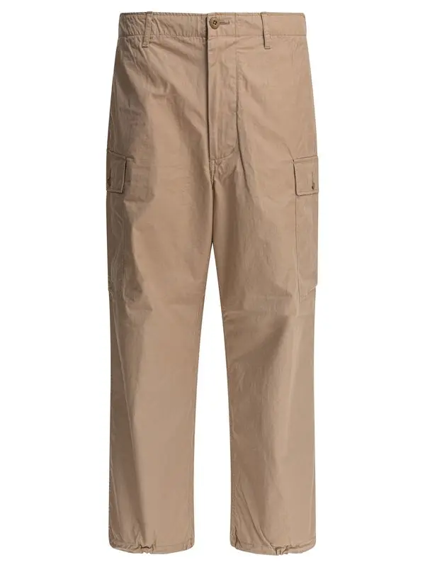 BEAMS Mil Cargo Trousers - Beige