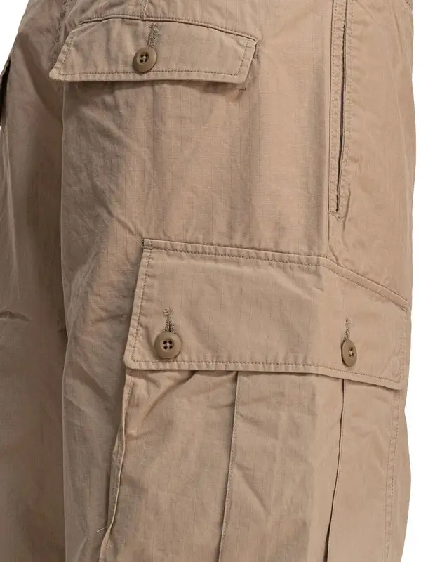 BEAMS Mil Cargo Trousers - Beige