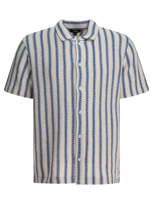 VIN CE. Striped Shirt